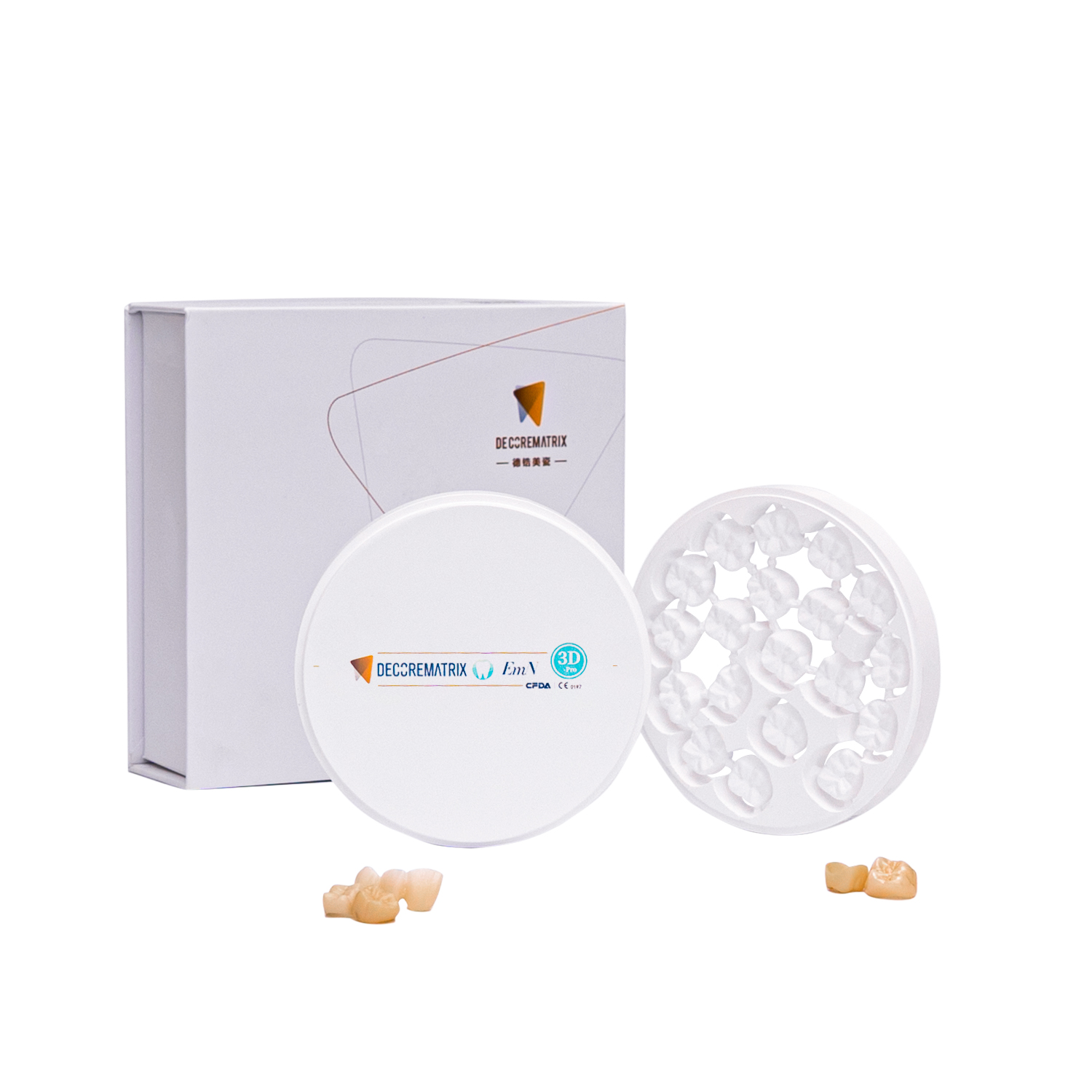 3D Pro Multilayer Zirconia Block Supply - De Corematrix