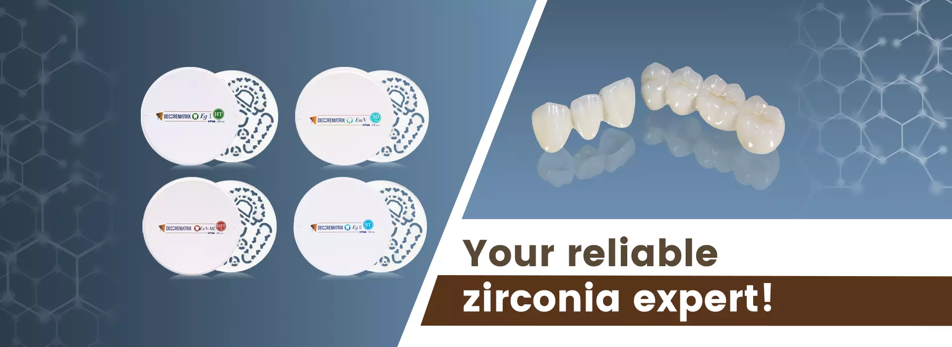 Experience Excellence with De Corematrix zirconia disk for Natural ...